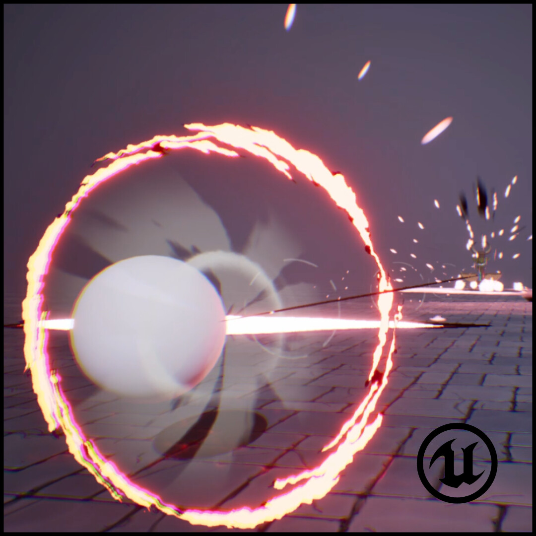 ArtStation - Stylized Laser Shoot - UE5 VFX