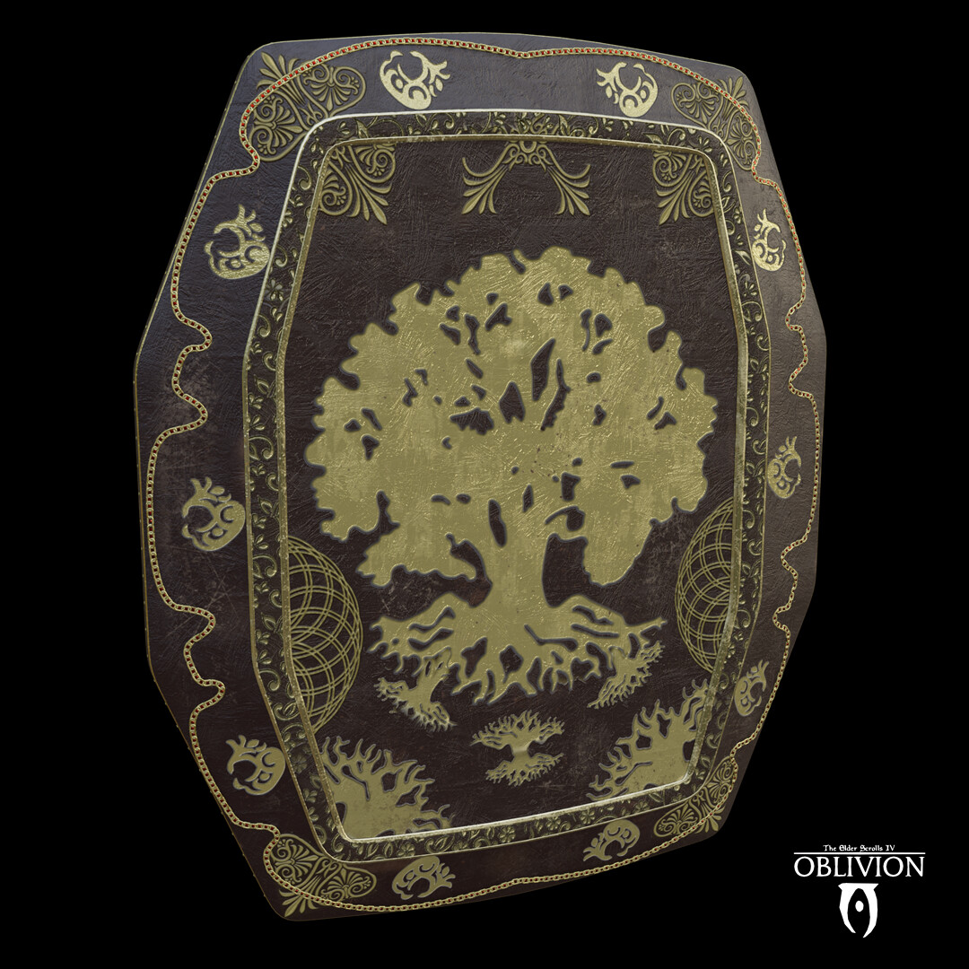 ArtStation - The Shield of Chorrol