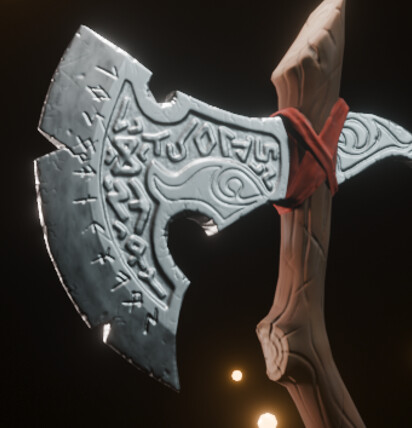 ArtStation - Stylized Axe