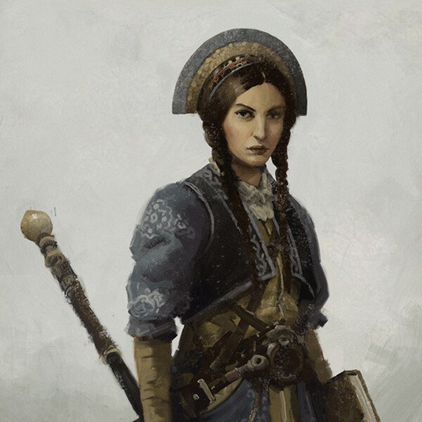 ArtStation - Eastern Cleric