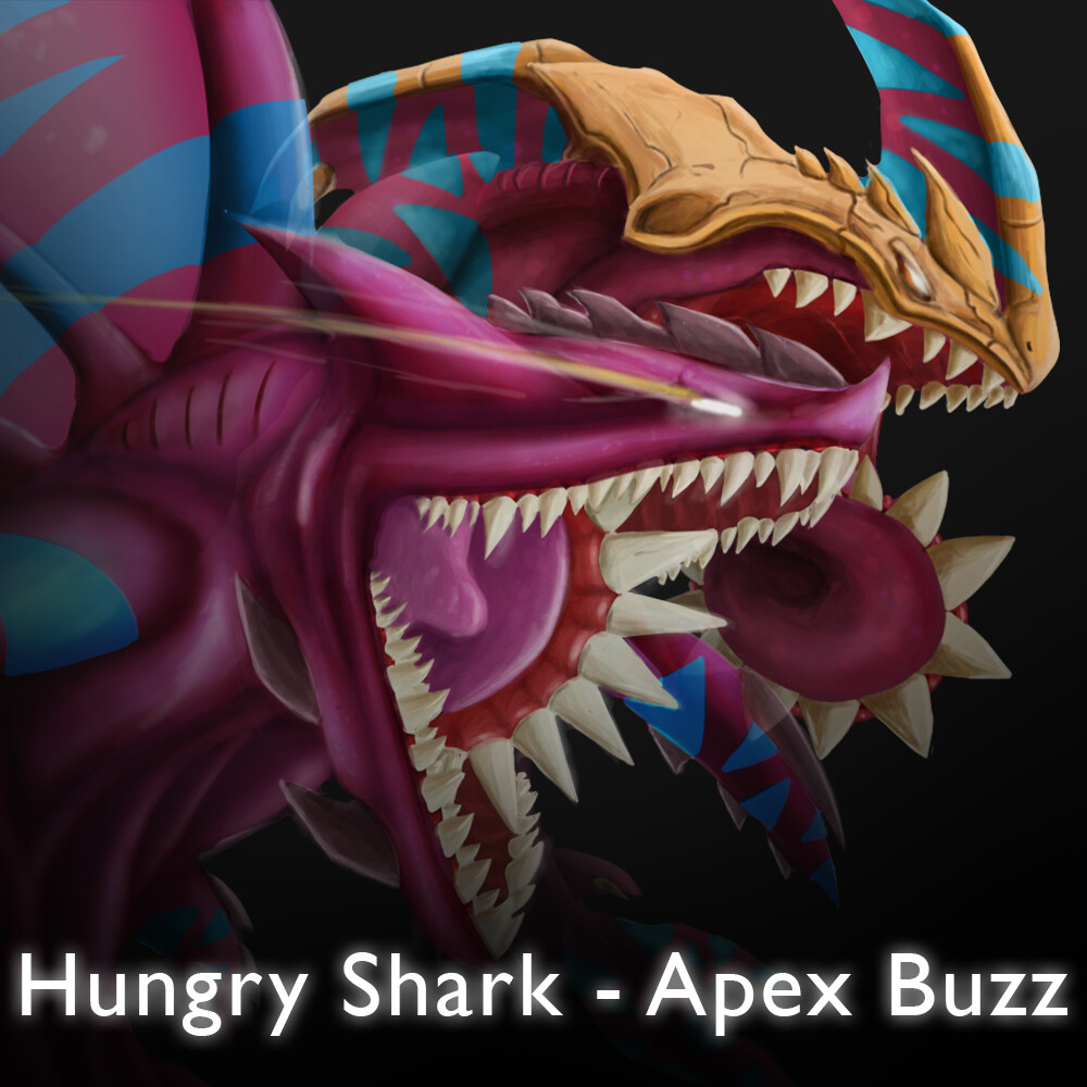 ArtStation - Hungry Shark - Apex Buzz variants