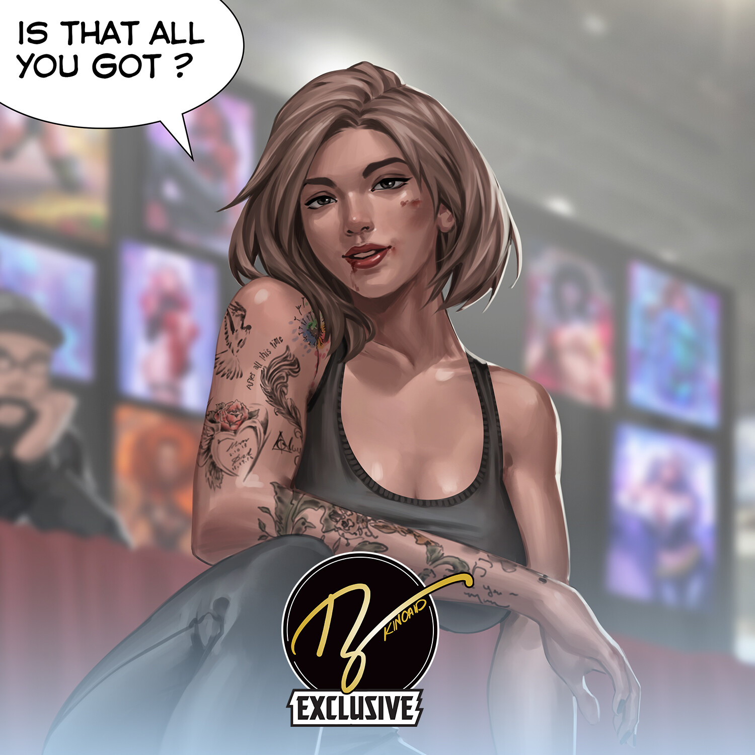 ArtStation - Boss Fight Cover Art