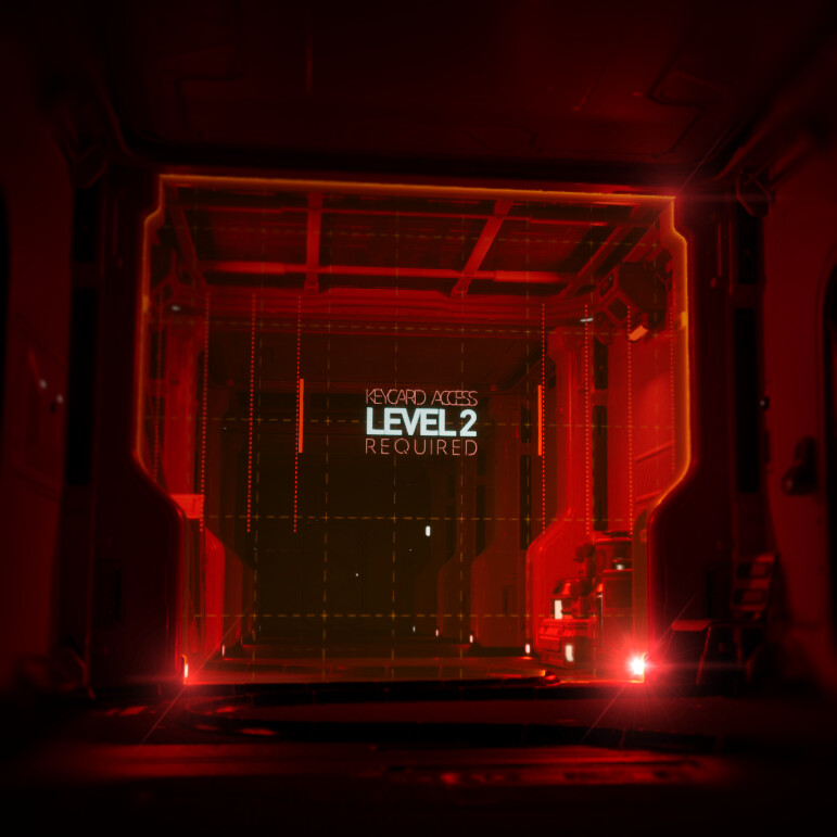 ArtStation - Sci-fi Security Shader