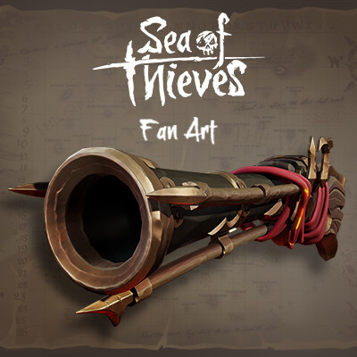 ArtStation - Darkwarsmith Blunderbuss Sea of Thieves - Fan art