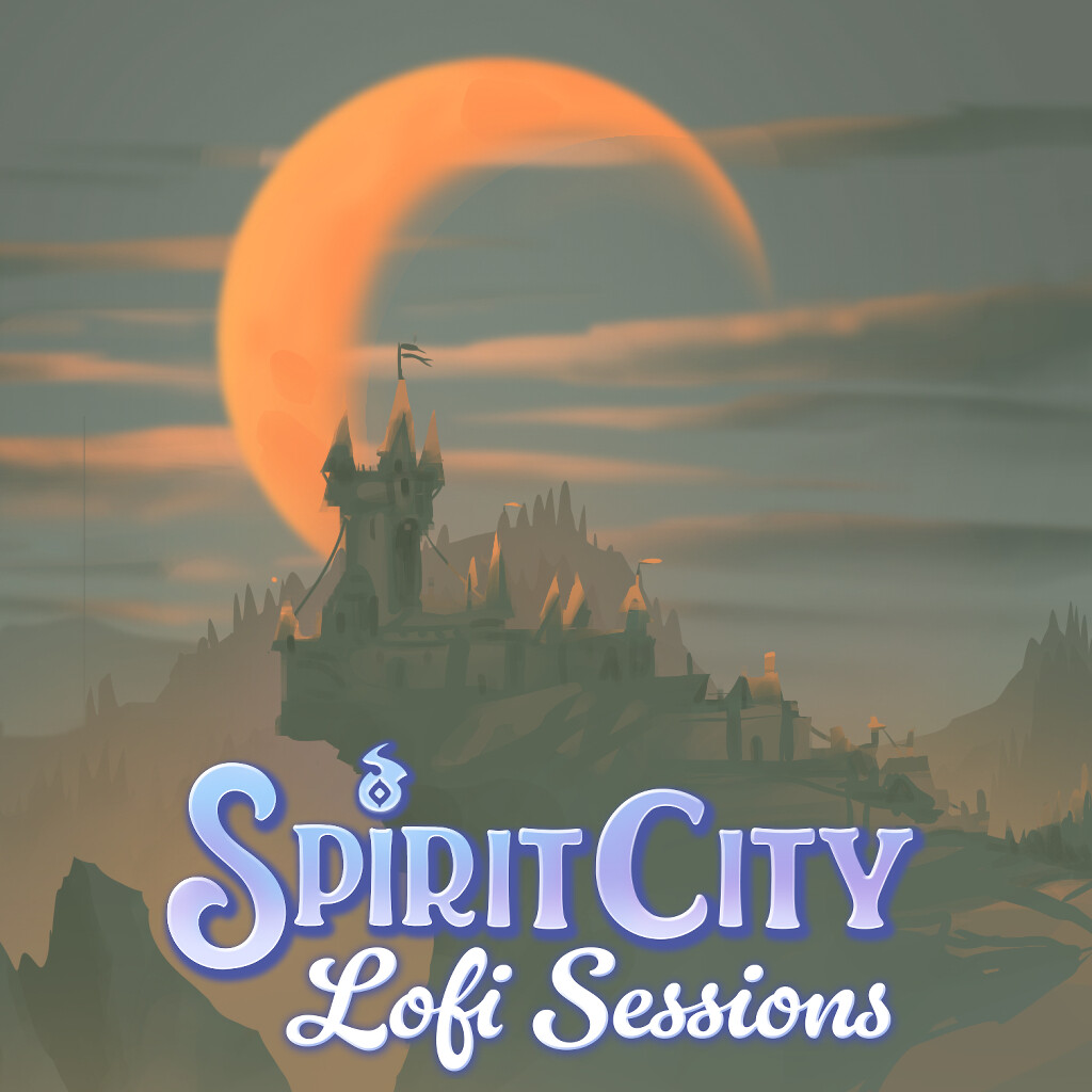 ArtStation - Spirit City - Halloween Background 01