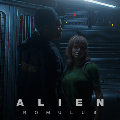 ArtStation - Alien: Romulus Elevator Vestibule Concepts