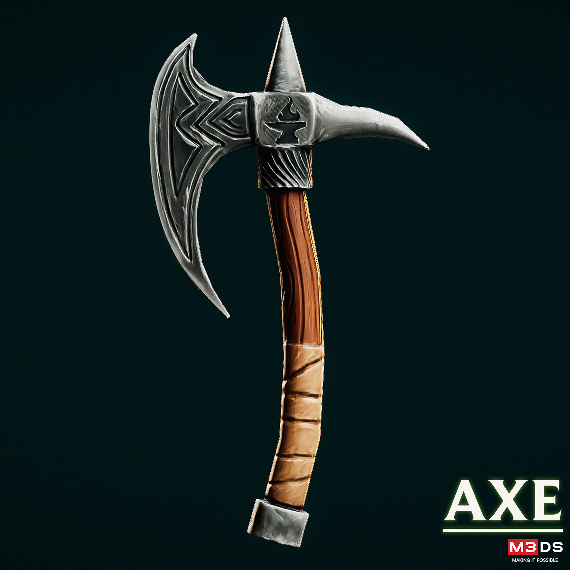 ArtStation - Handpainted Axe