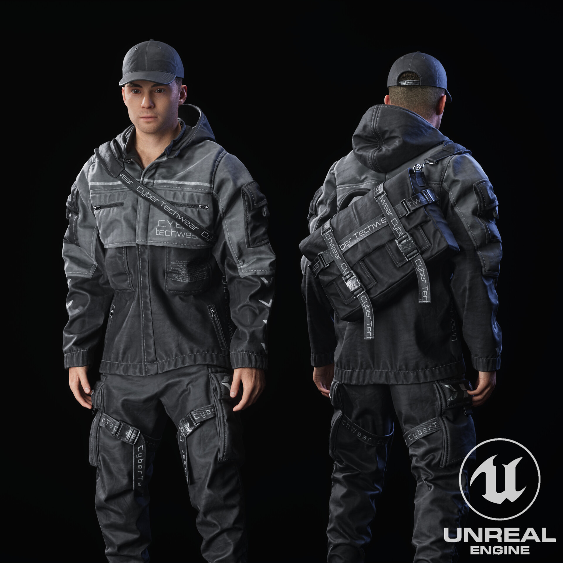 ArtStation - Techwear character