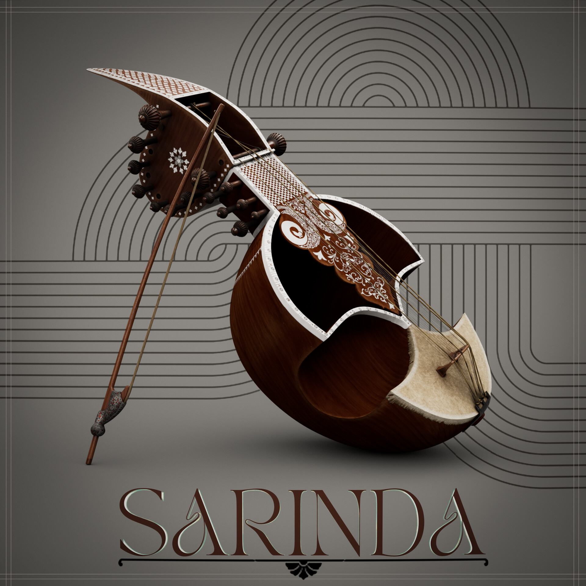 ArtStation - Sarinda (Musical Instrument).