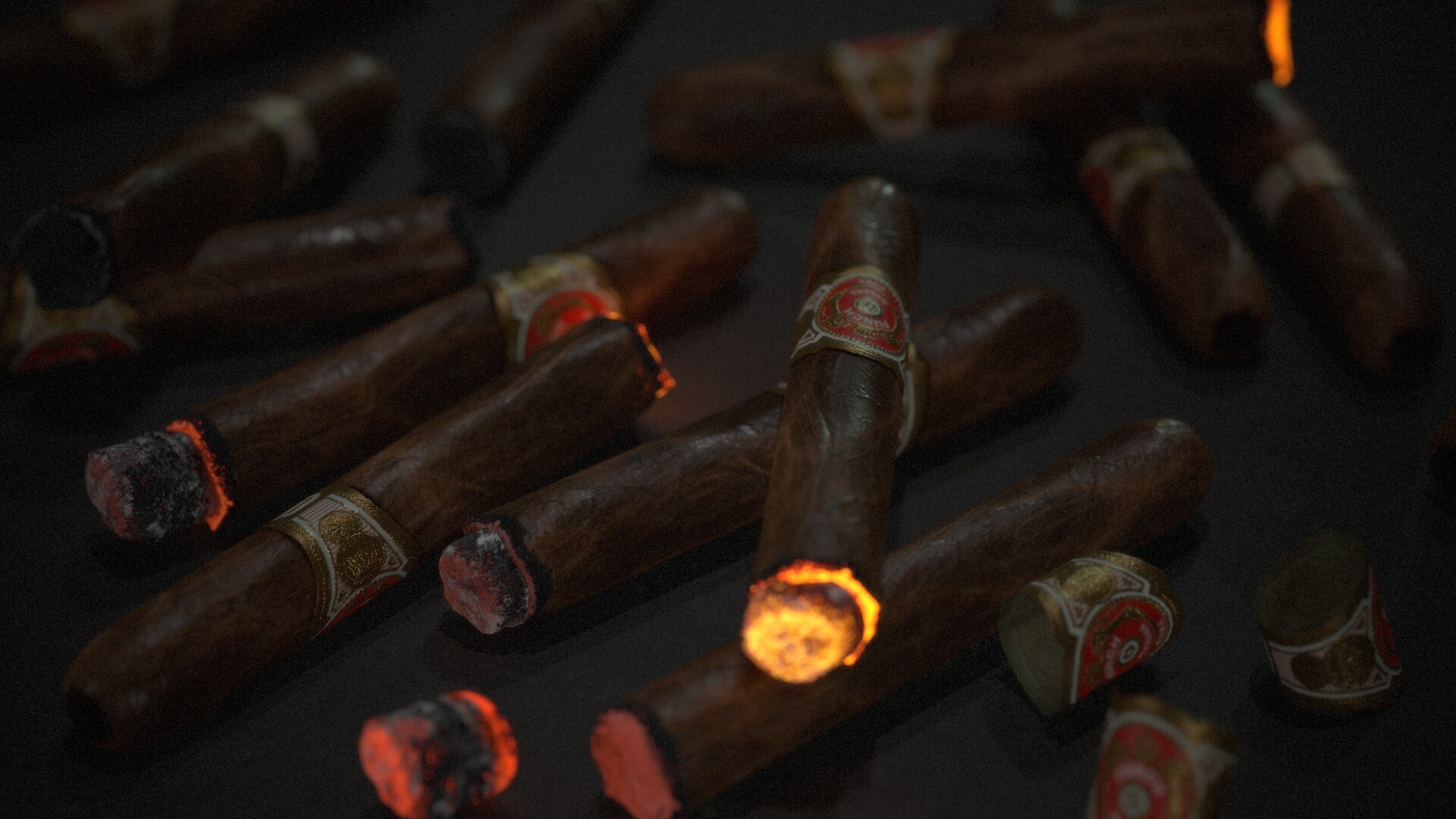 ArtStation - Cigar Prop