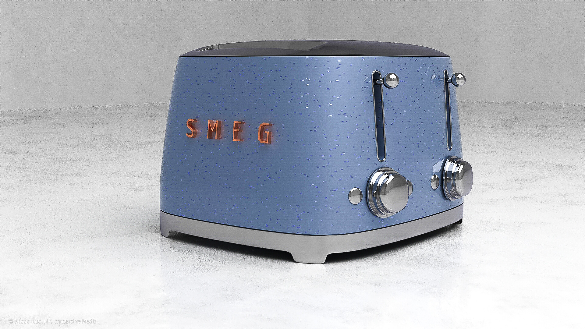 Nicco Kuc - SMEG Toaster 3D Animation & Visualization | Autodesk 3ds ...
