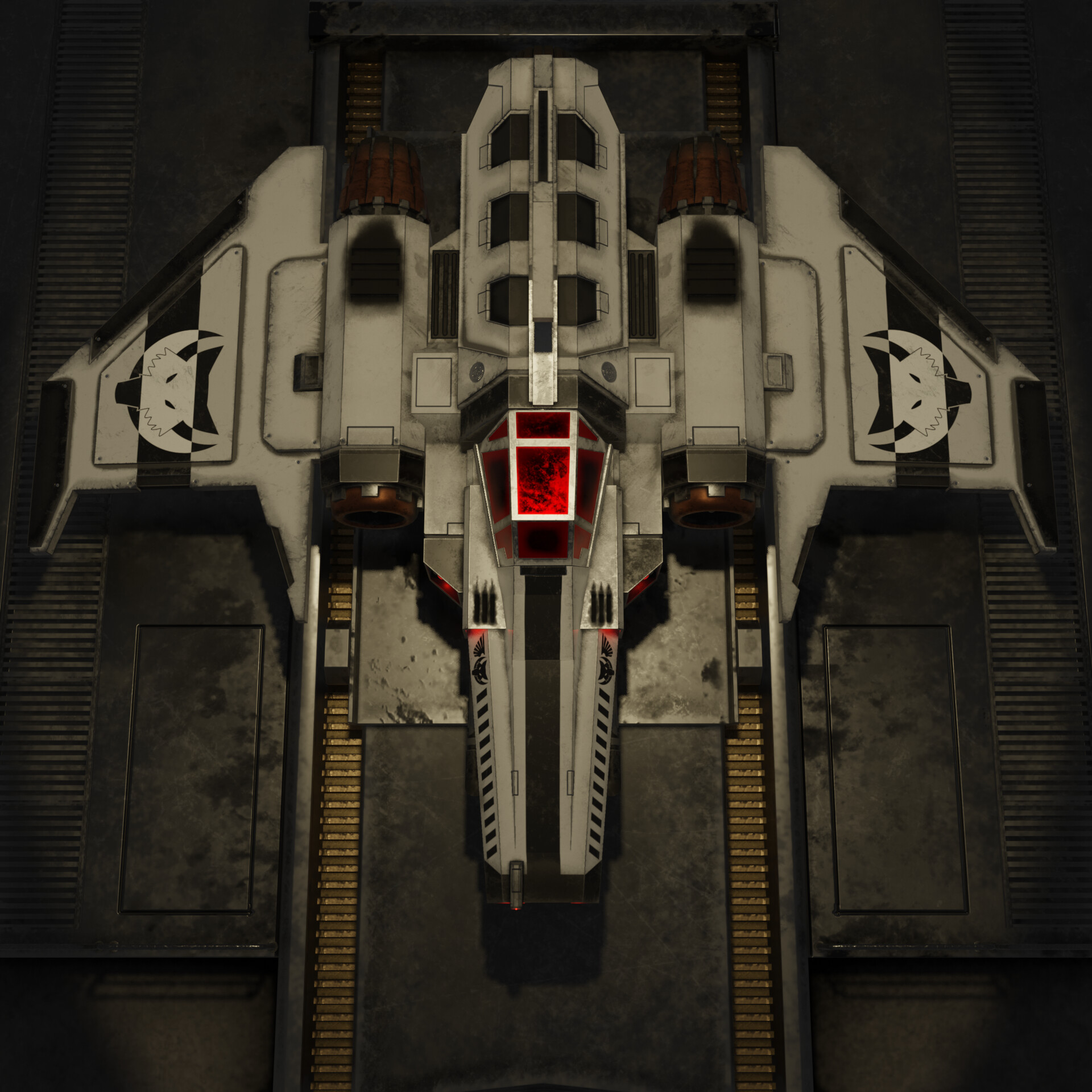 ArtStation - Xiphon Interceptor | Warhammer 40k FAN ART