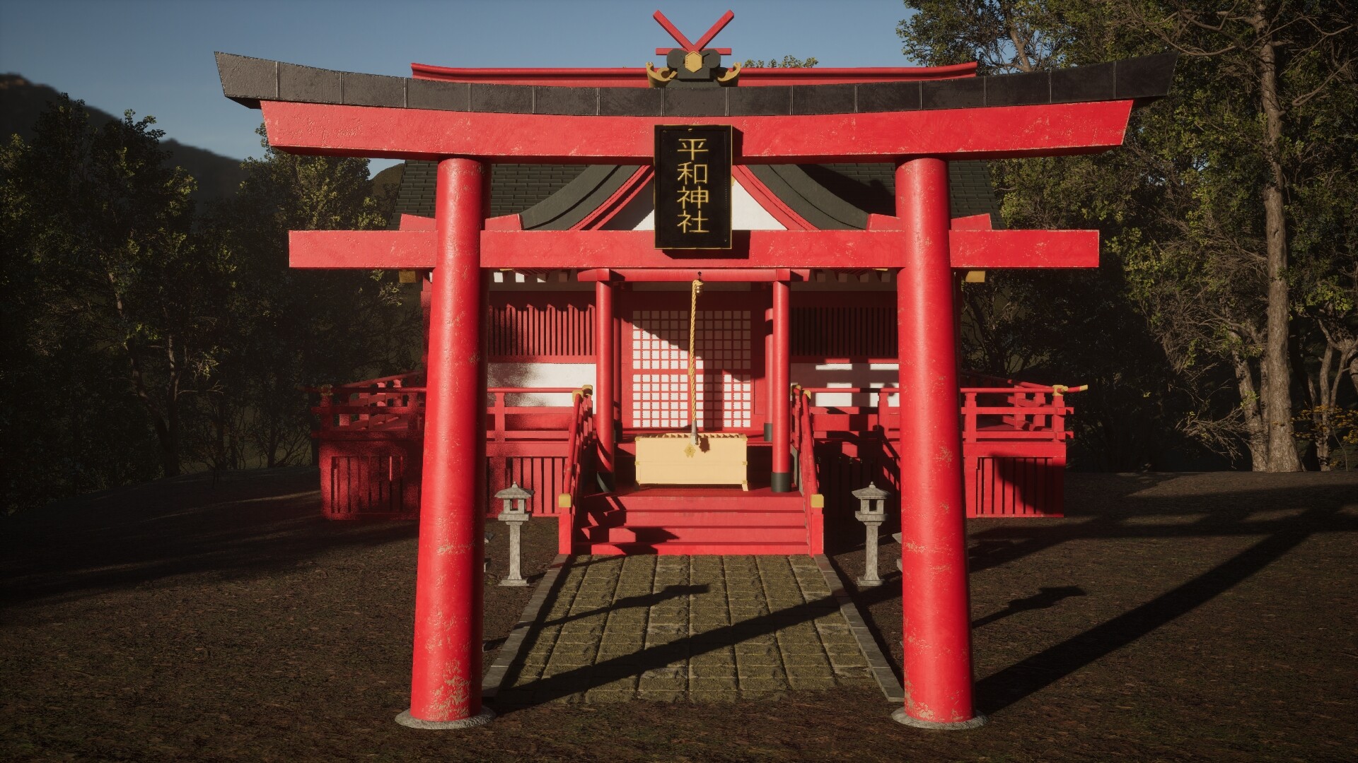 ArtStation - Japanese Shrine