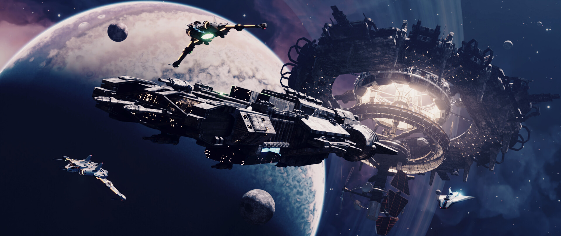 ArtStation - Exoplanet Colony