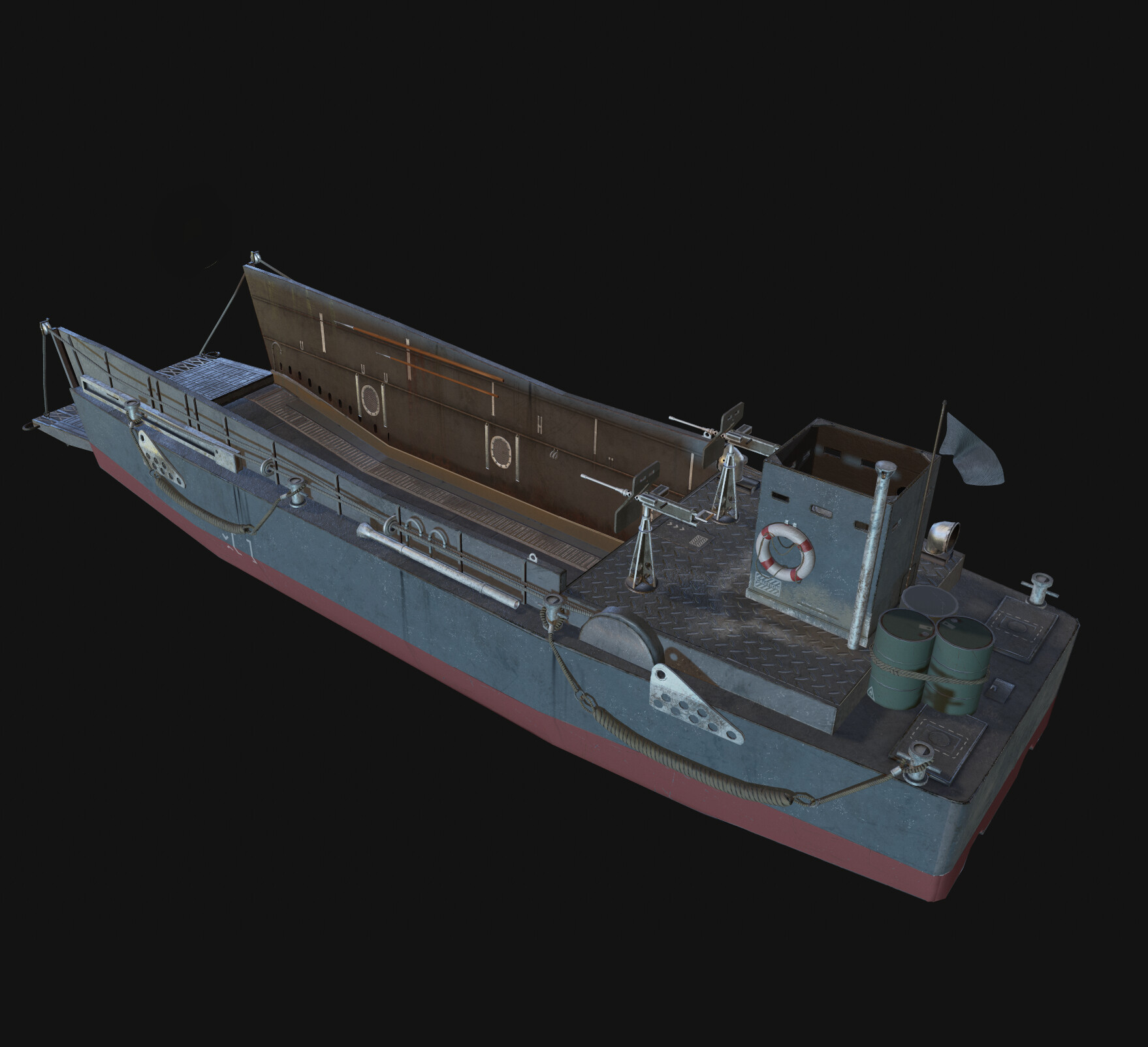 ArtStation - barge