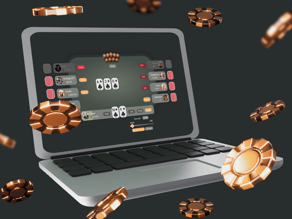 ArtStation - Poker UI