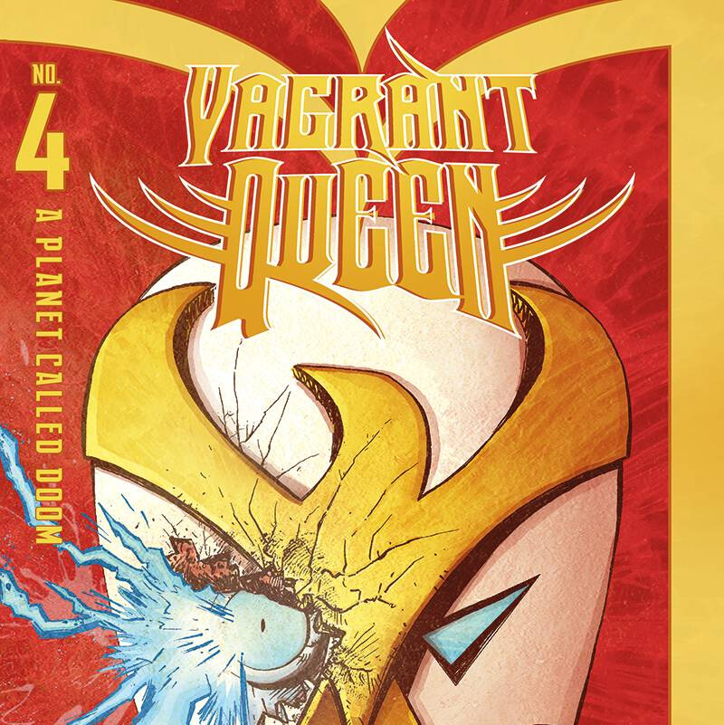 Harry Saxon - Vagrant Queen: A Planet Called Doom #4 colouring (2019 ...