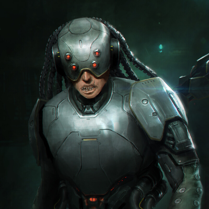 ArtStation - Dark Sci-fi Character