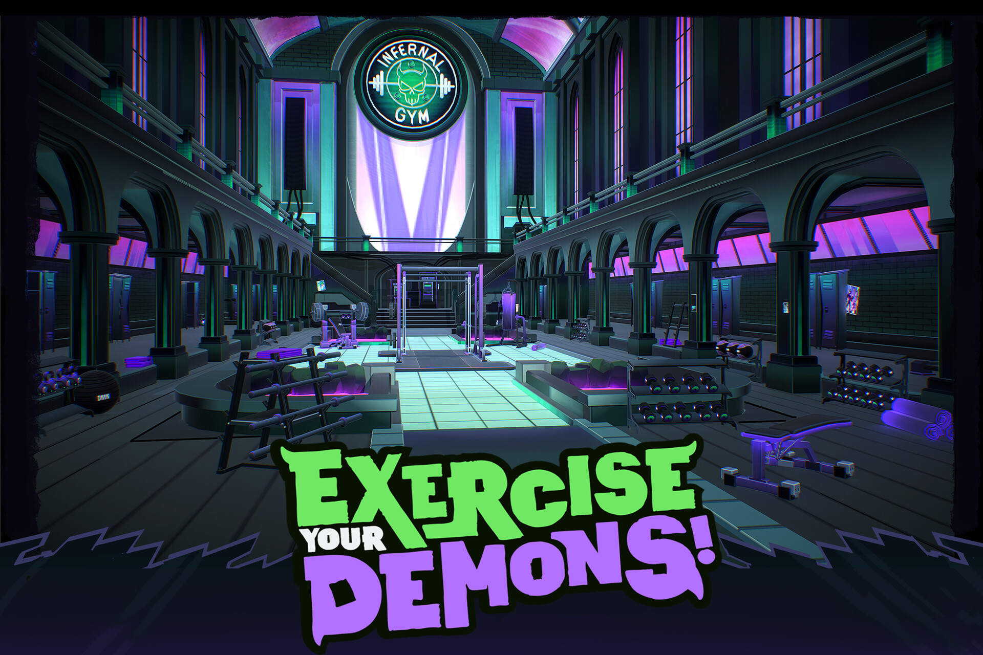 ArtStation - Exercise your Demons! - VR/AR Environments