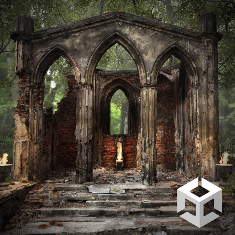 ArtStation - Ruined Crypt