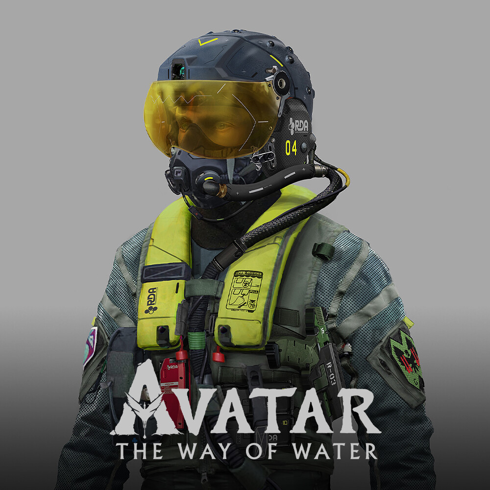 ArtStation - Avatar: The Way of Water - RDA Costume + Props