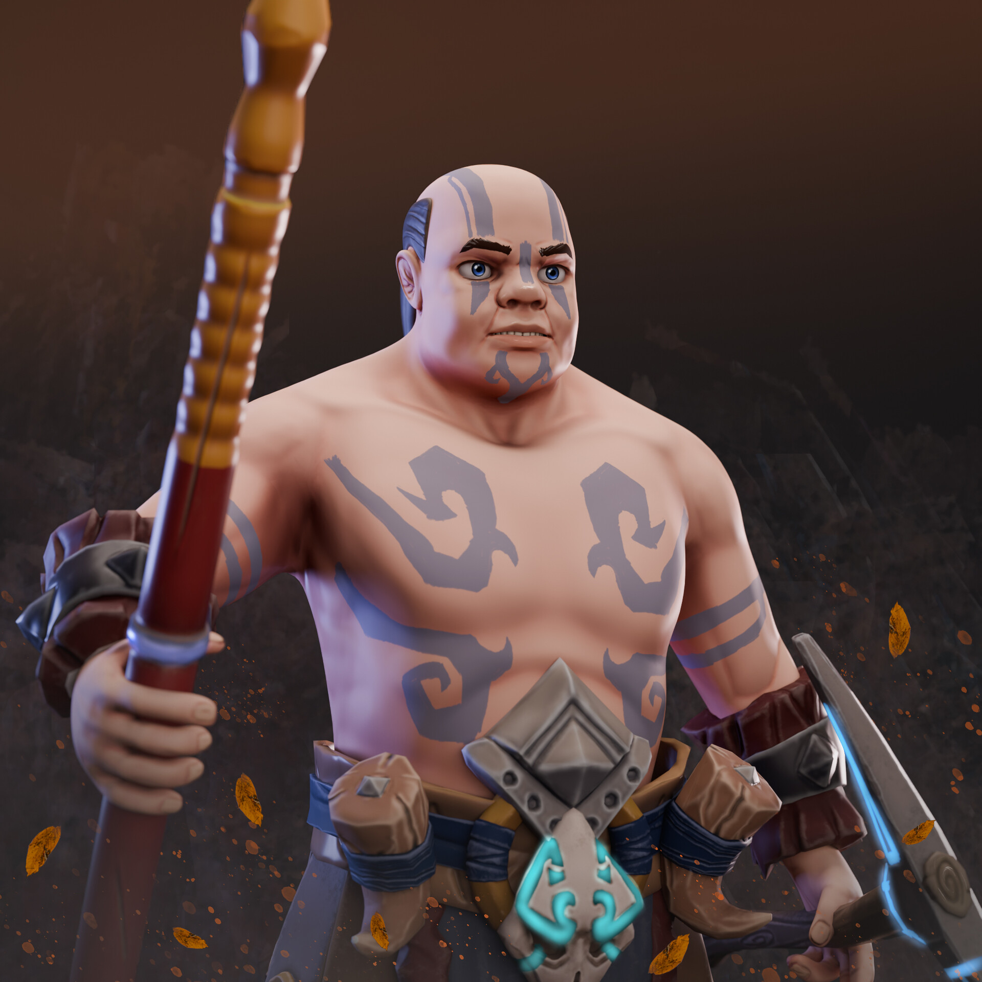 ArtStation - Fran the guardian of the sanctuary | Character creation