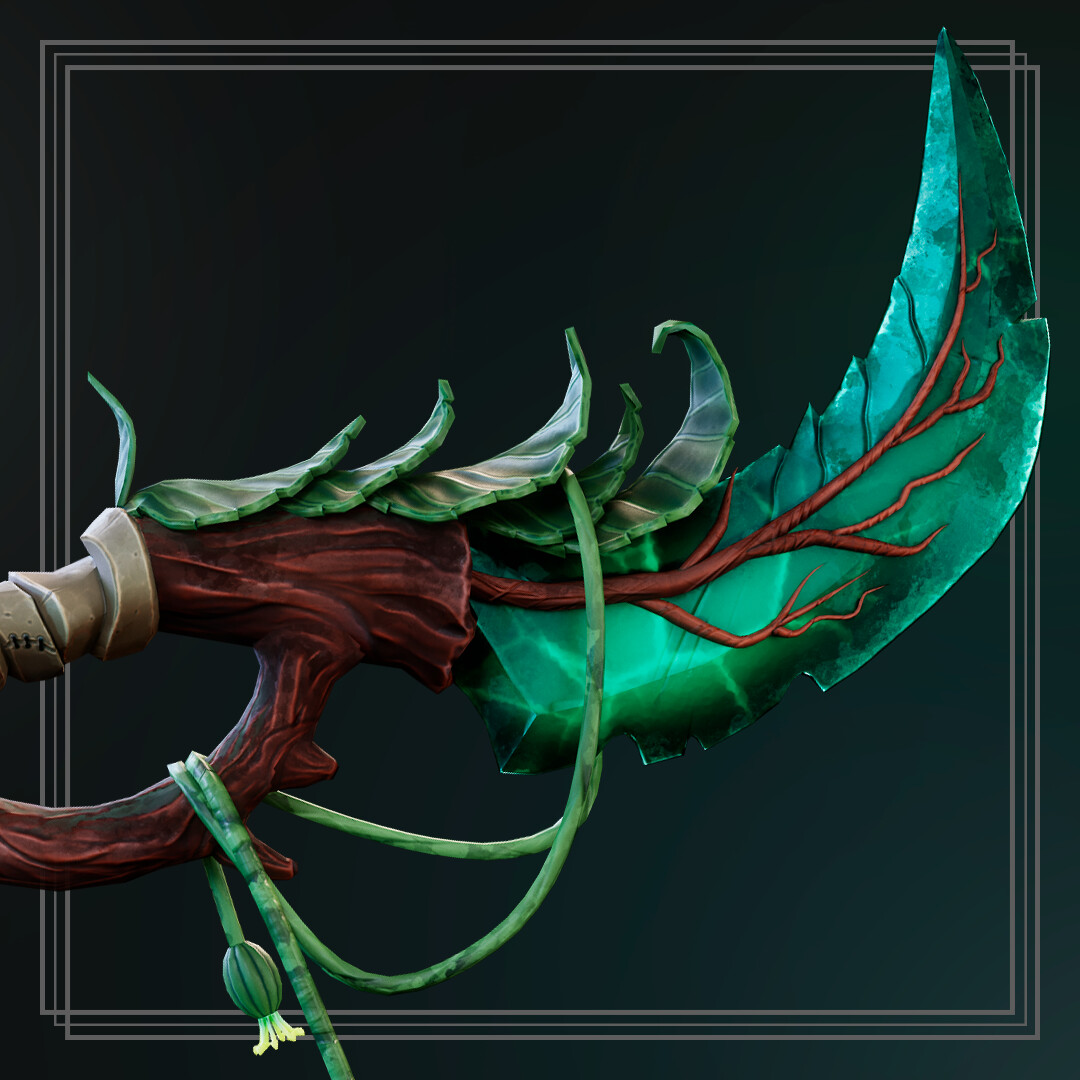 ArtStation - Stylized Natural Dagger