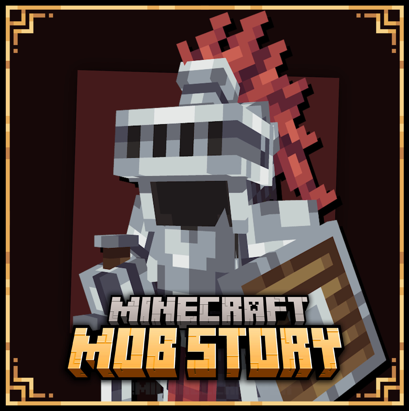 ArtStation - Minecraft Mob Story - Pale Knight