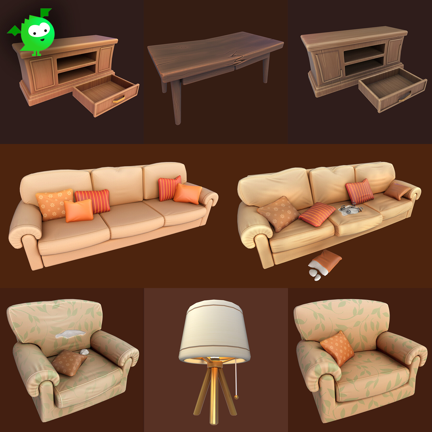 ArtStation - Playrix Assets