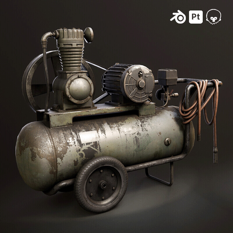 ArtStation - Air Compressor