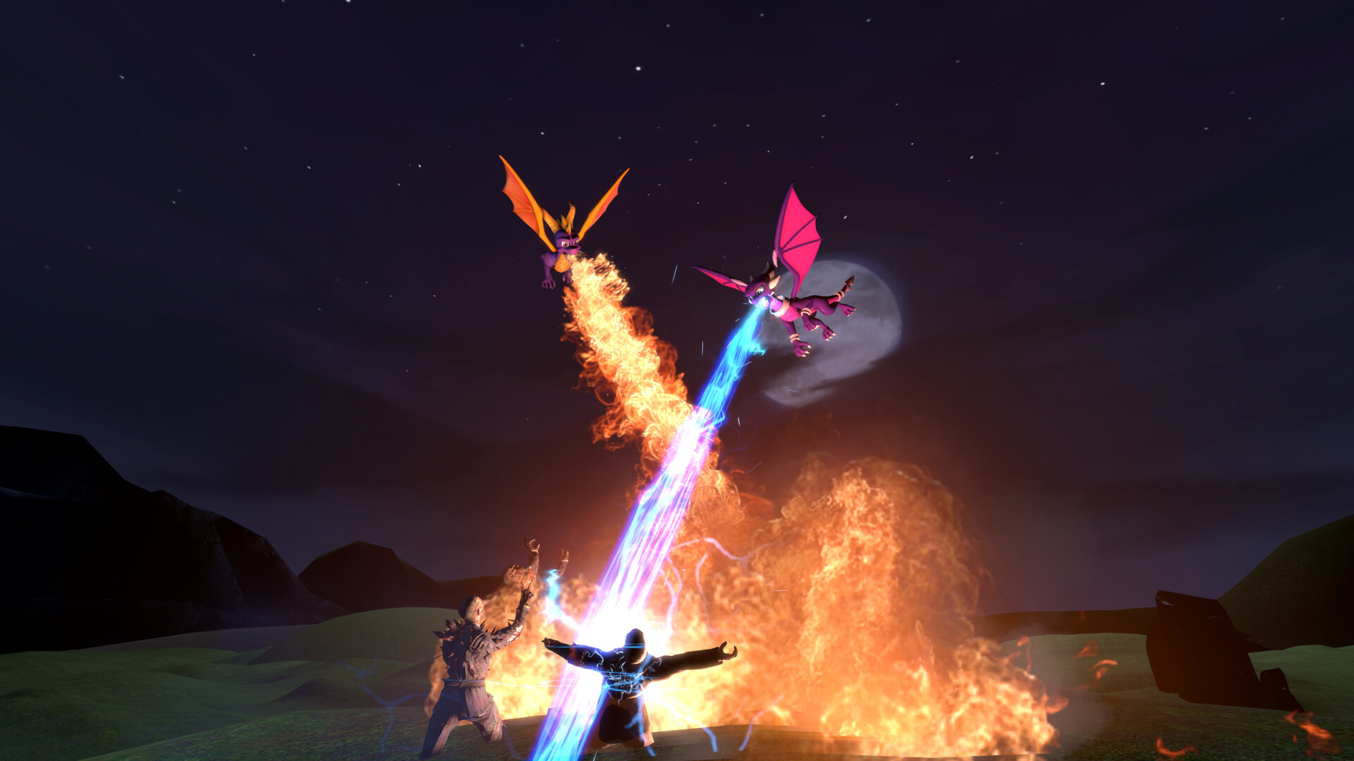 ArtStation - Night of the Dragons