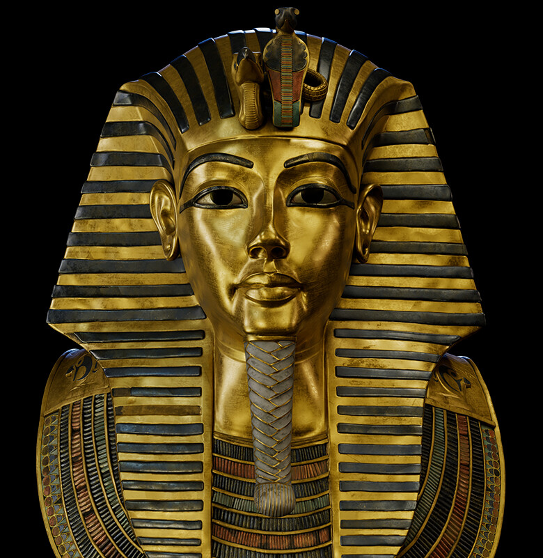 ArtStation - King Tut Mask