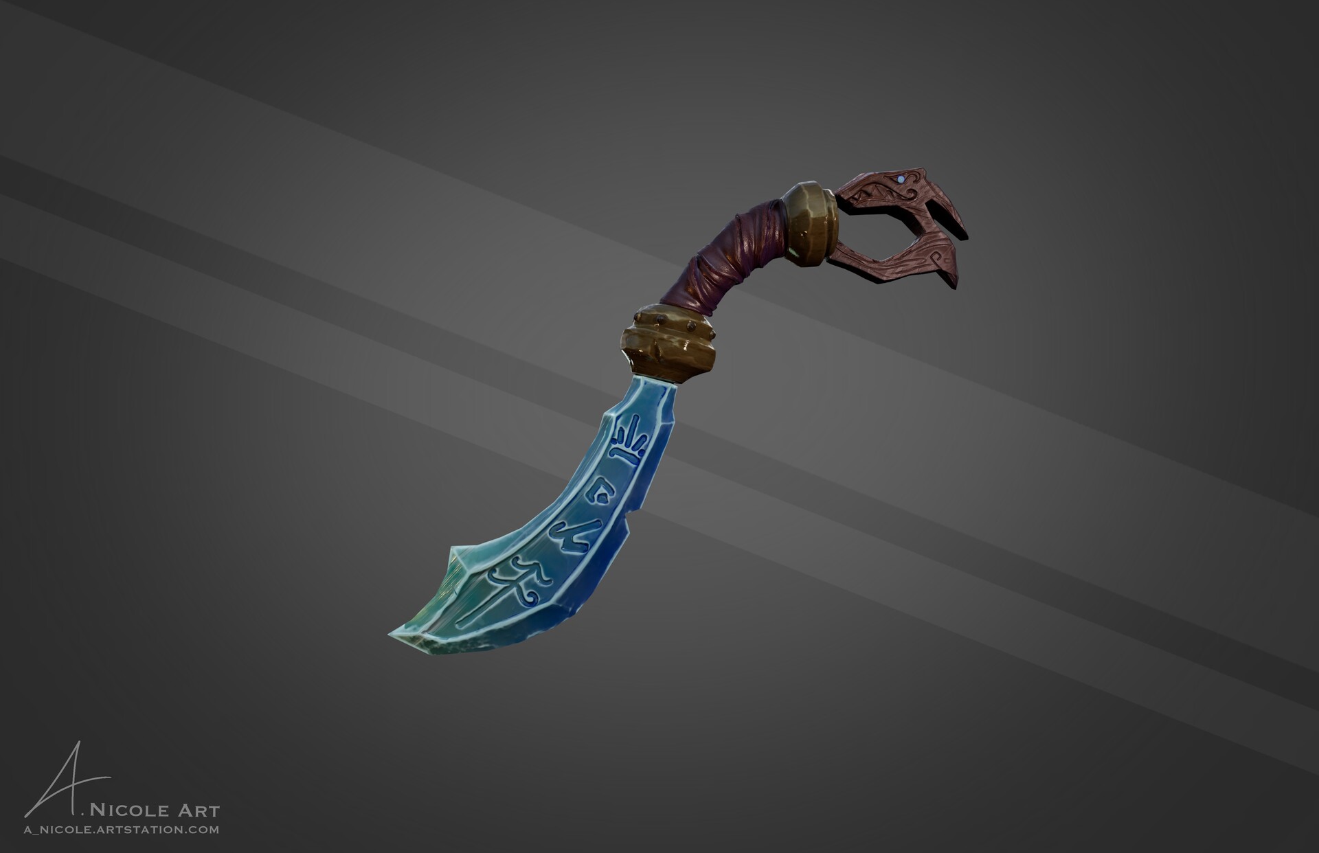 ArtStation - Dragon Dagger