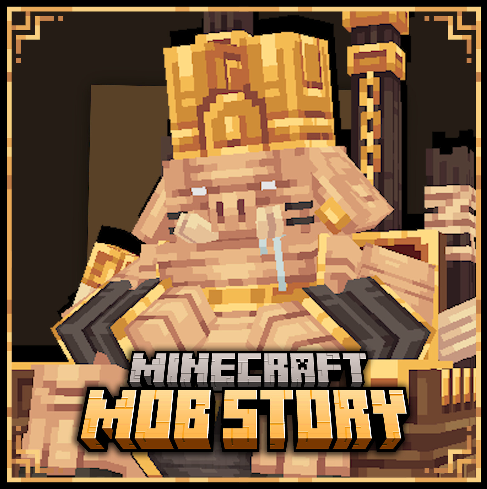 ArtStation - Minecraft Mob Story - The Gold Devourer
