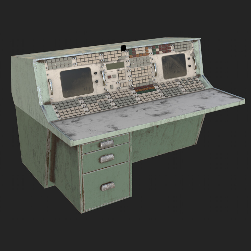 ArtStation - Mission Control Console (June 2024)