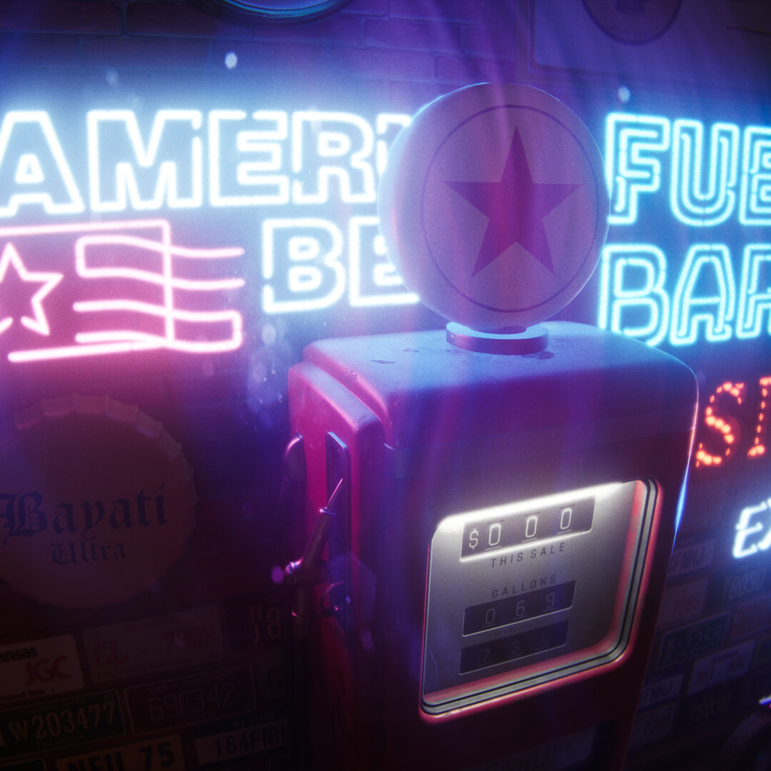 ArtStation - Lighting | Fuel Bar