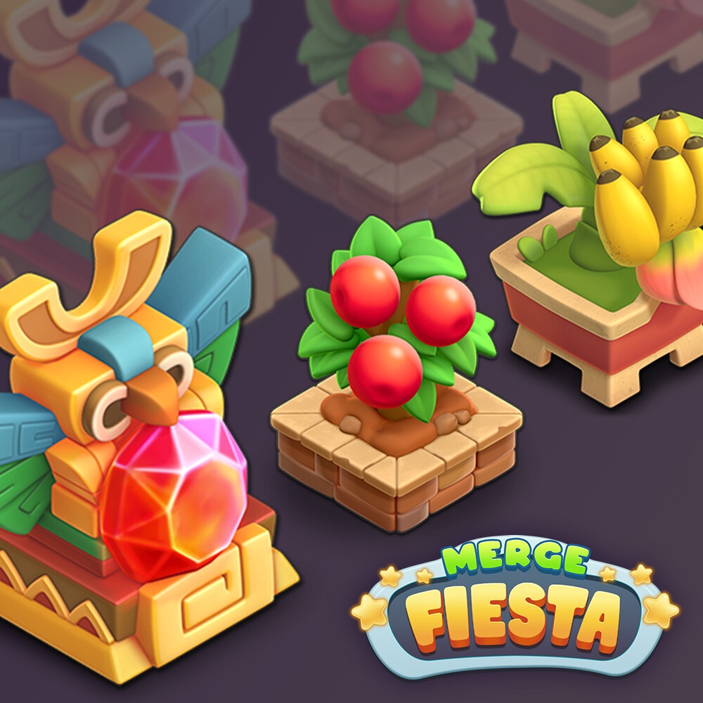 ArtStation - Merge x Fiesta - Merge Pieces