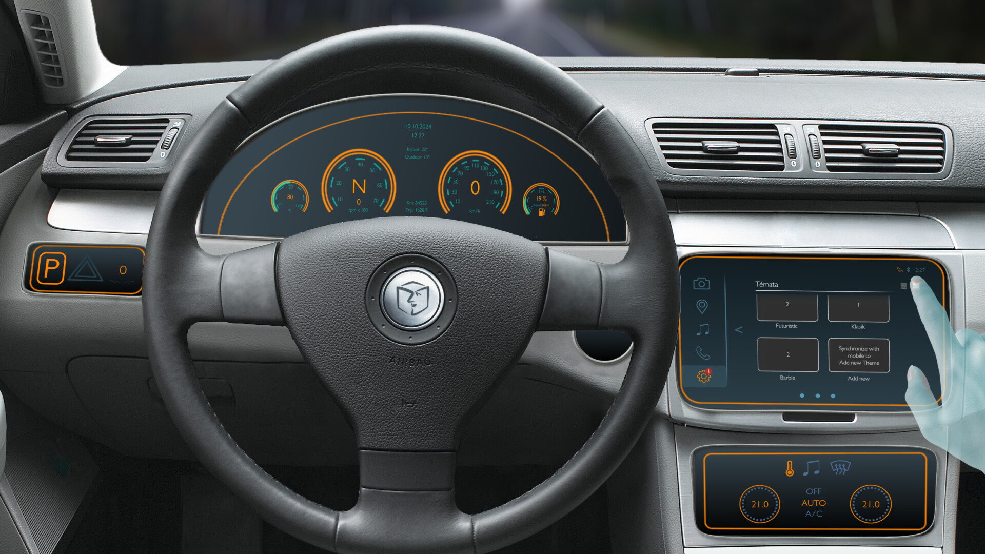 ArtStation - Smart Car UI