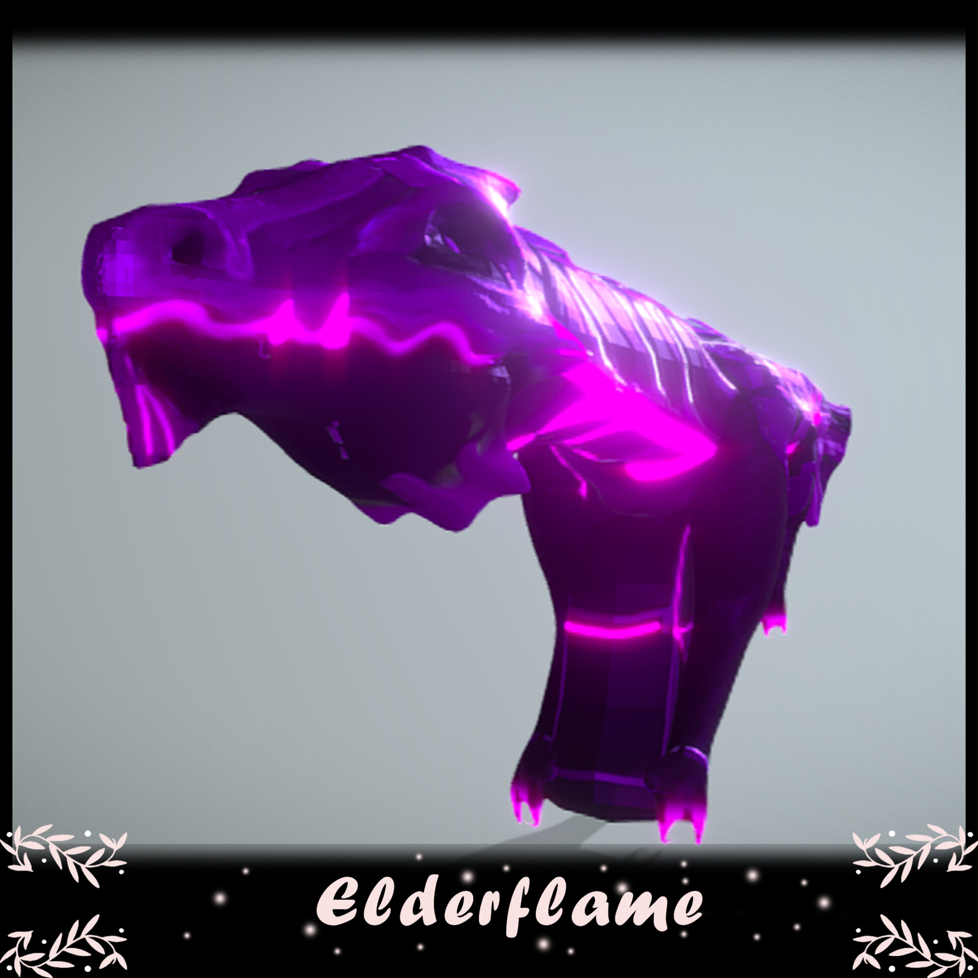 ArtStation - Elderflame Skin fan art
