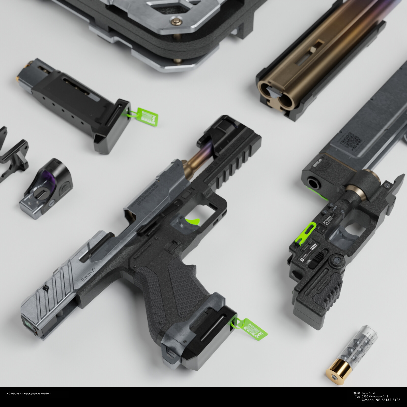 ArtStation - 枪械设计练习