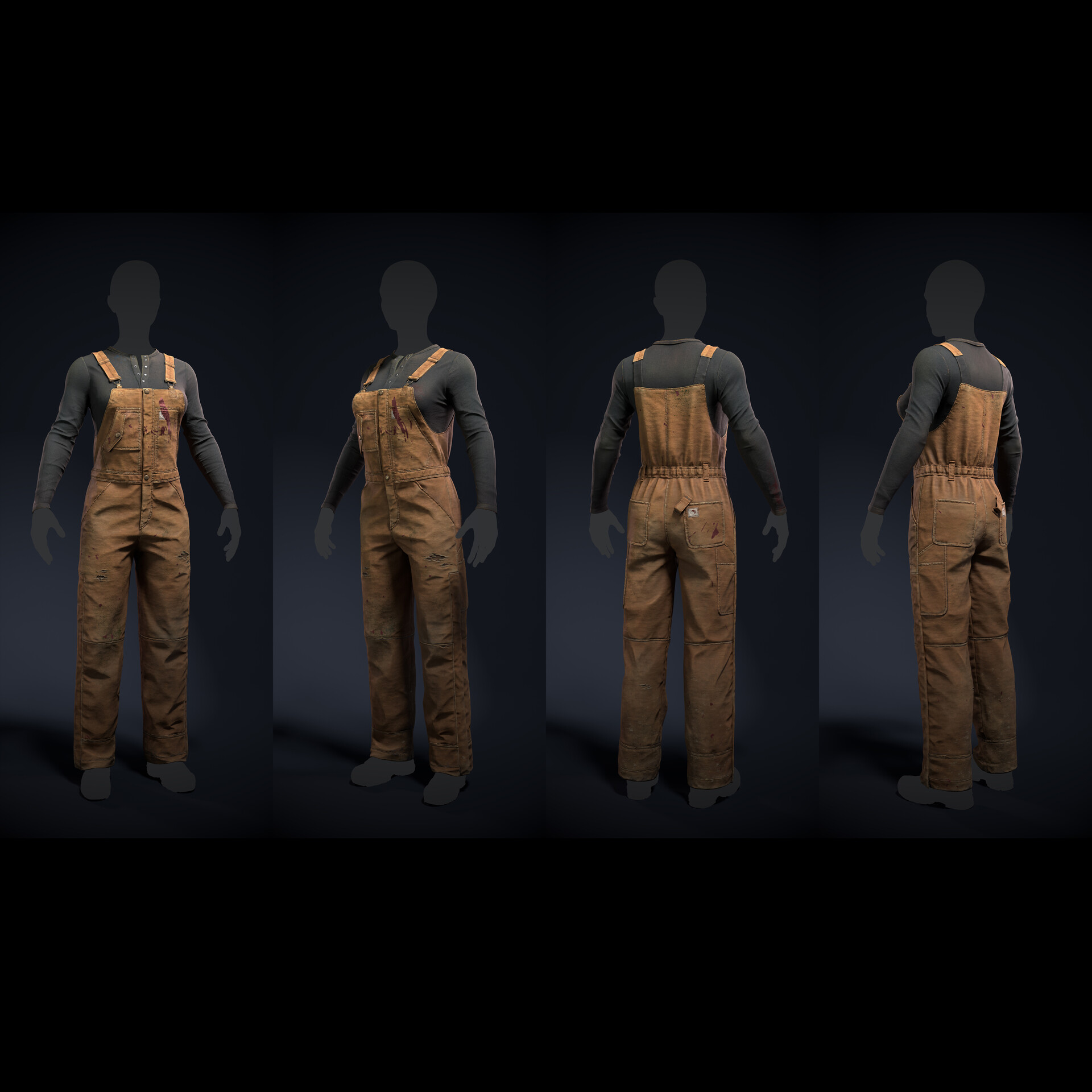 ArtStation - Overalls Game Ready Asset