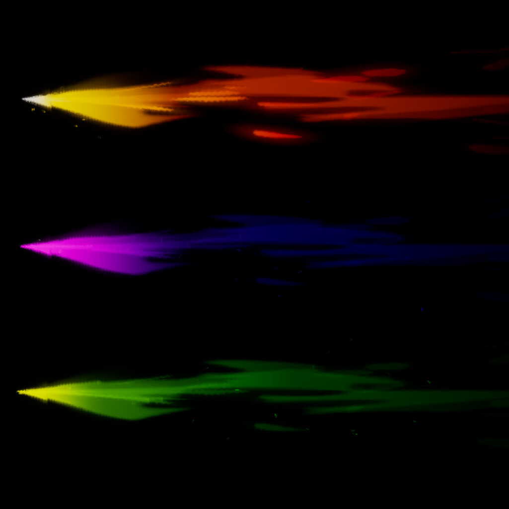 ArtStation - Stylized Flame Trail