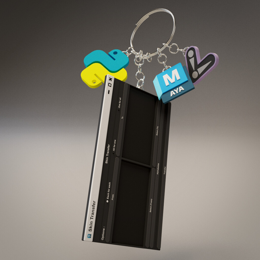 ArtStation - Script - Skin transfer