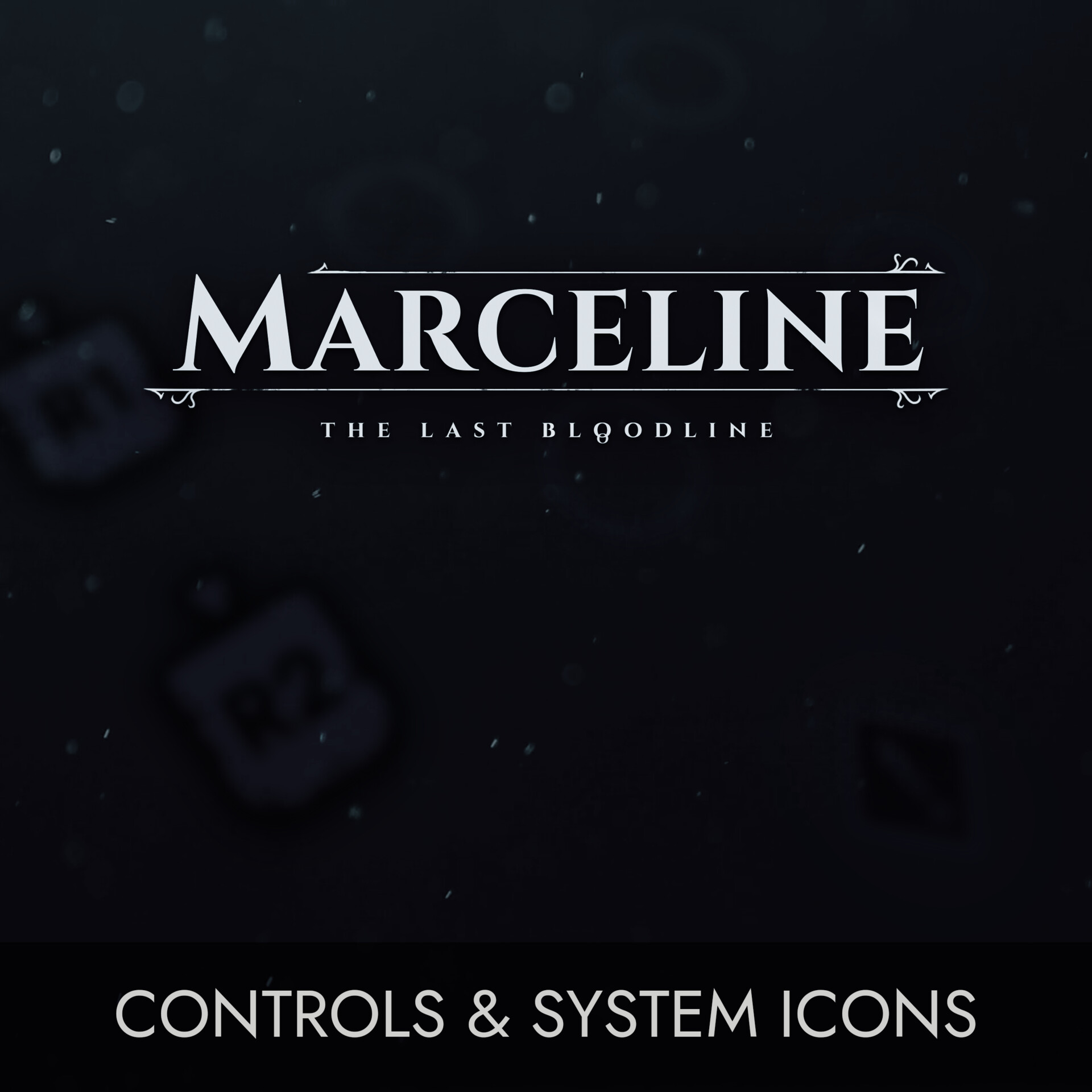 ArtStation - Marceline: The Last Bloodline - Controls and System Icons