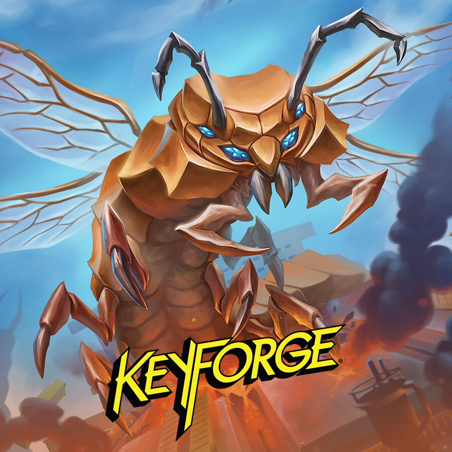 ArtStation - Colossipede - Keyforge: Aember Skies