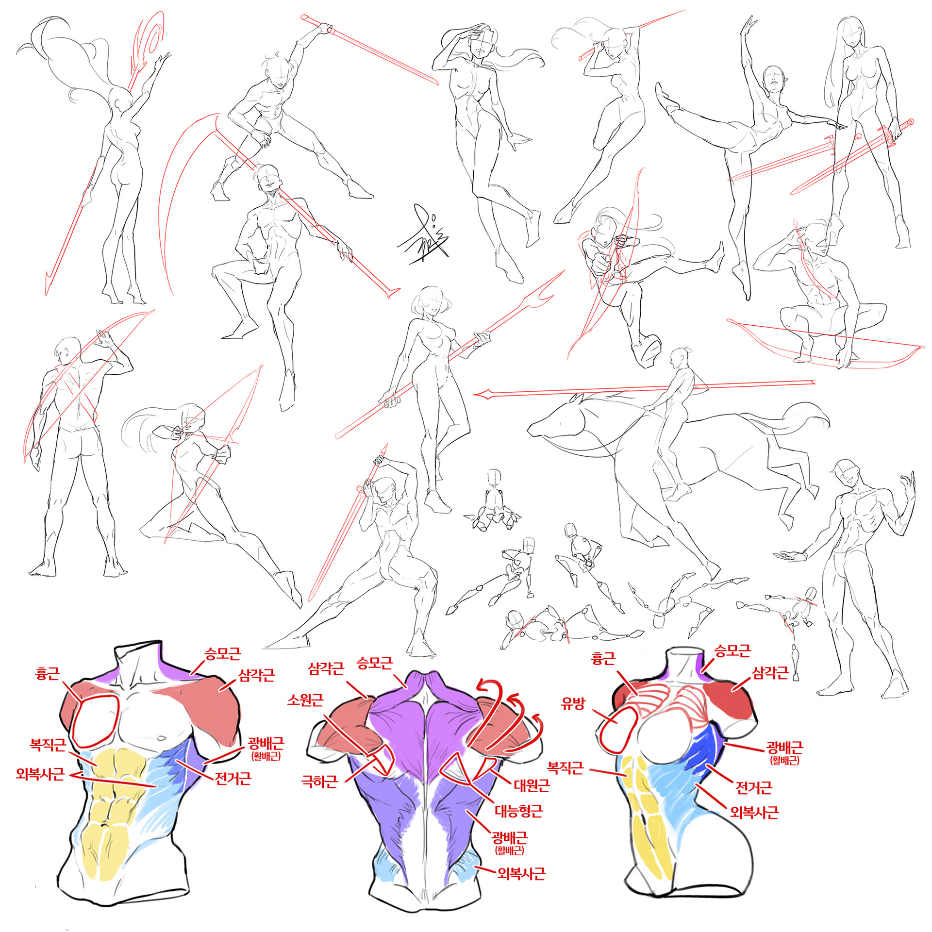 ArtStation - Body Anatomy Study & Ref (2021)