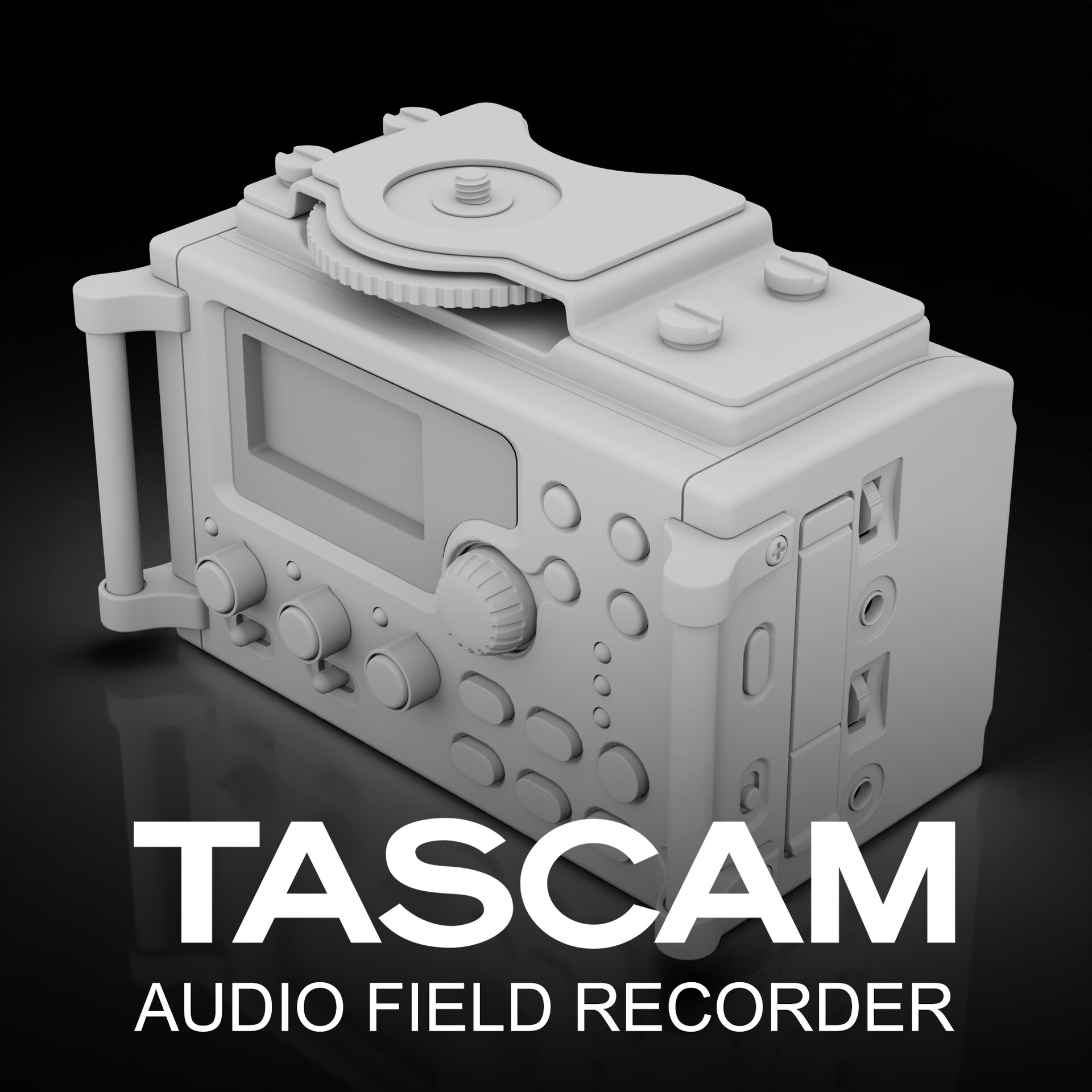 ArtStation - Tascam Audio Field Recorder