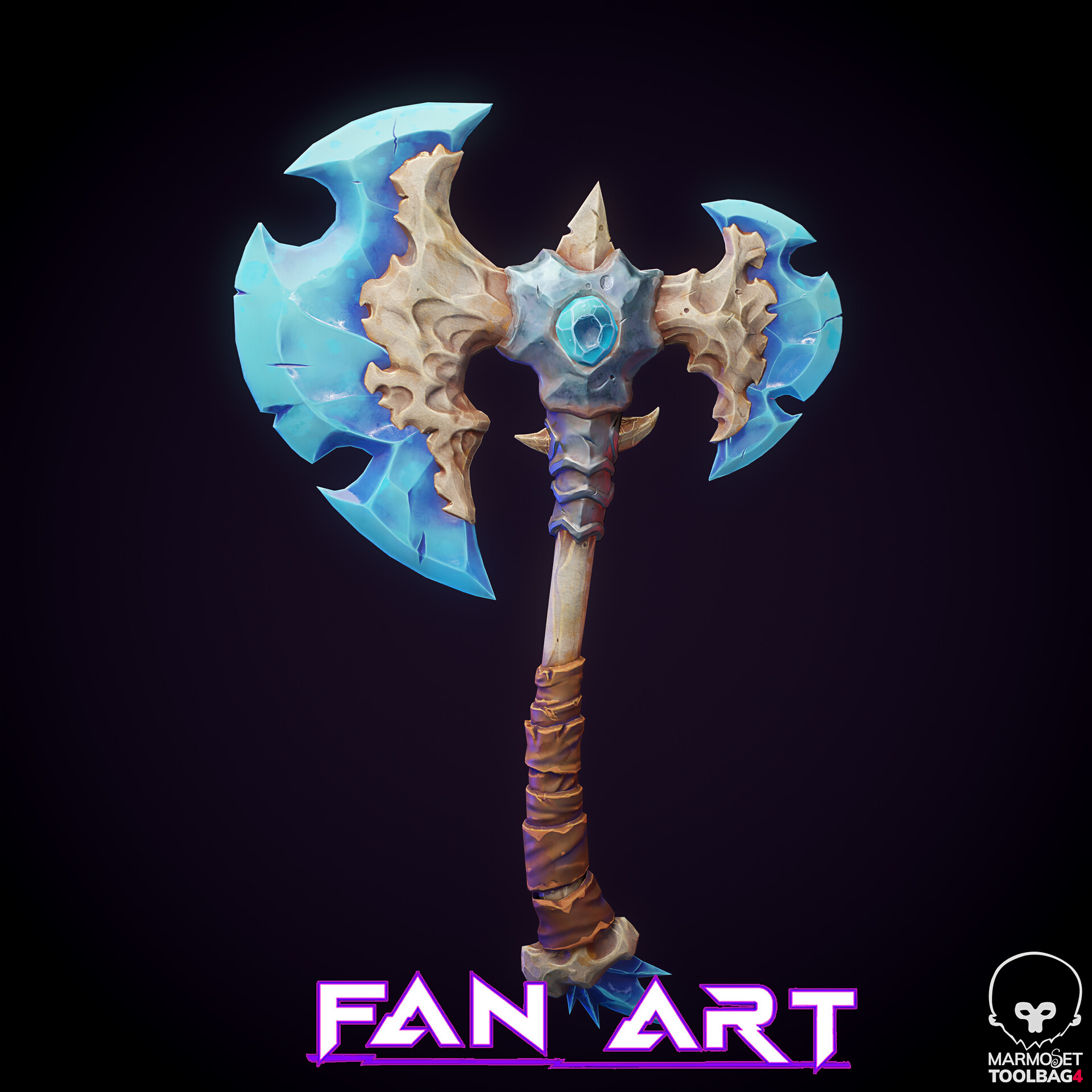 ArtStation - Ice axe design