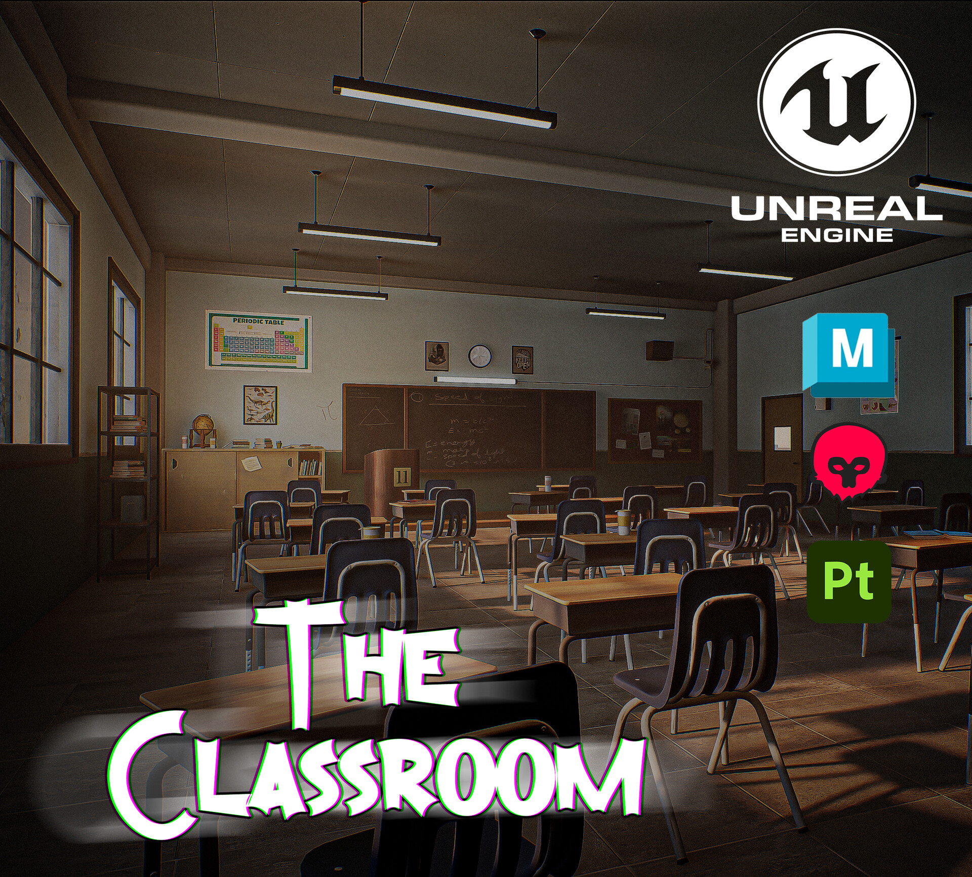 ArtStation - The Classroom