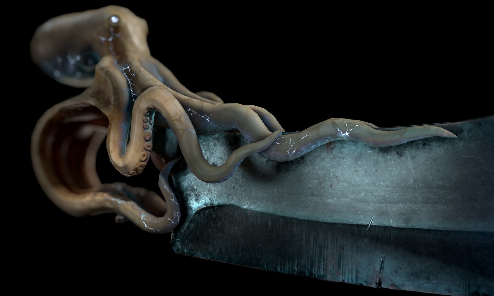 ArtStation - Octopus blade